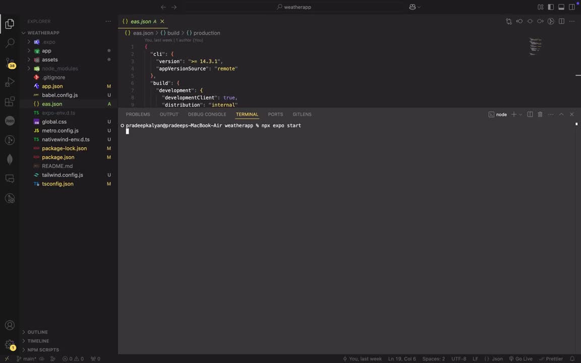 Pradeep Kalyan on LinkedIn: #reactnative #mobileapp #weatherapp # ... Pradeep Kalyan on LinkedIn: #reactnative #mobileapp #weatherapp # ...