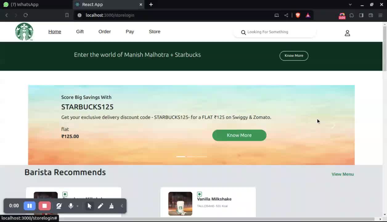 Abhishek KP on LinkedIn: #linkedincommunity #reactjs #starbucks # ... Abhishek KP on LinkedIn: #linkedincommunity #reactjs #starbucks # ...