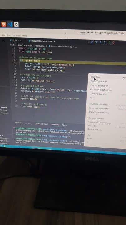 Vijay khiwaliya on LinkedIn: #internship #digitalclock #internpe Vijay khiwaliya on LinkedIn: #internship #digitalclock #internpe