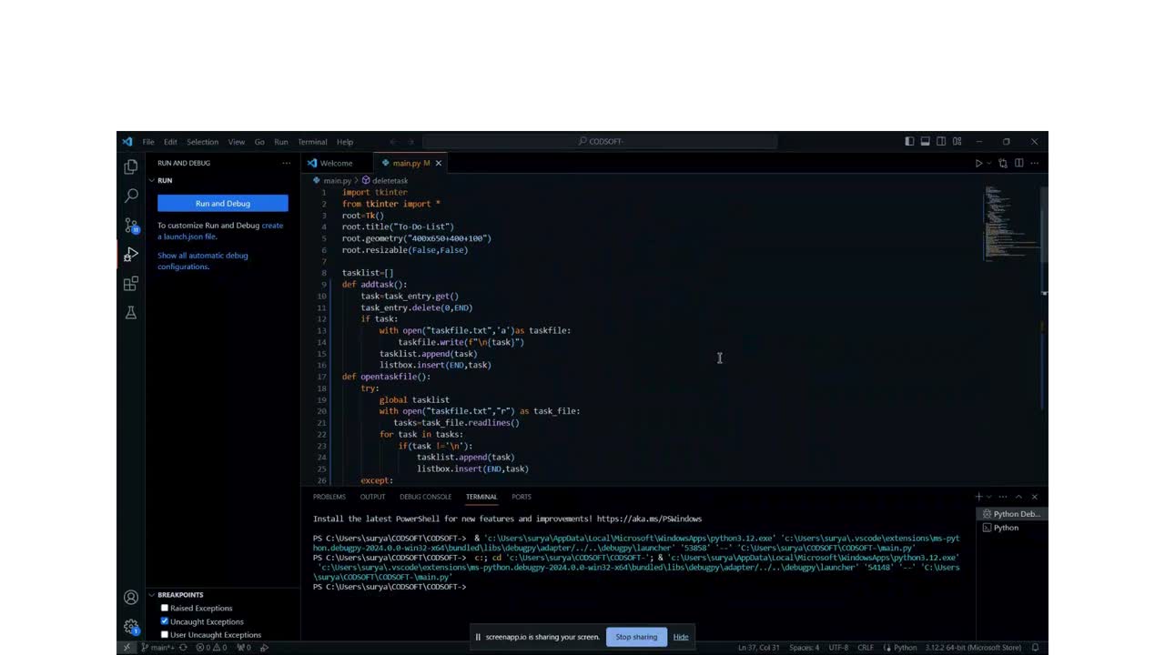 Manikandan K on LinkedIn: #codsoft #pythonprogramming # ... Manikandan K on LinkedIn: #codsoft #pythonprogramming # ...