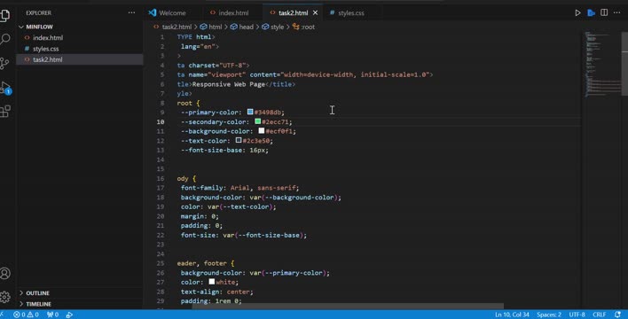 PATNALA KUSUMA on LinkedIn: #mainflow #html #css PATNALA KUSUMA on LinkedIn: #mainflow #html #css