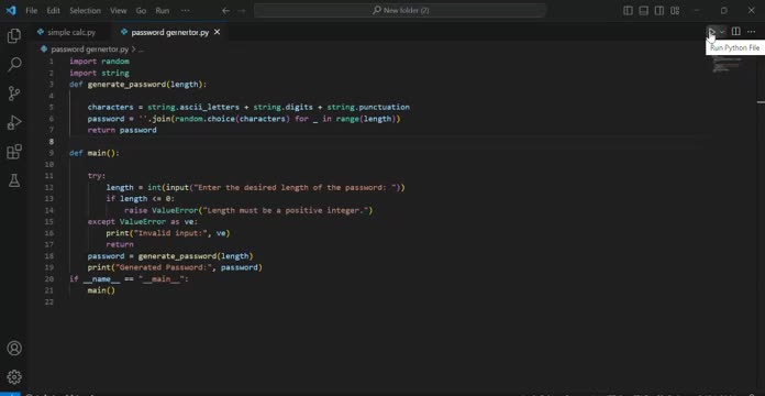 Sathiyapriya S on LinkedIn: #codesoftinternship #pythonprogramming # ... Sathiyapriya S on LinkedIn: #codesoftinternship #pythonprogramming # ...