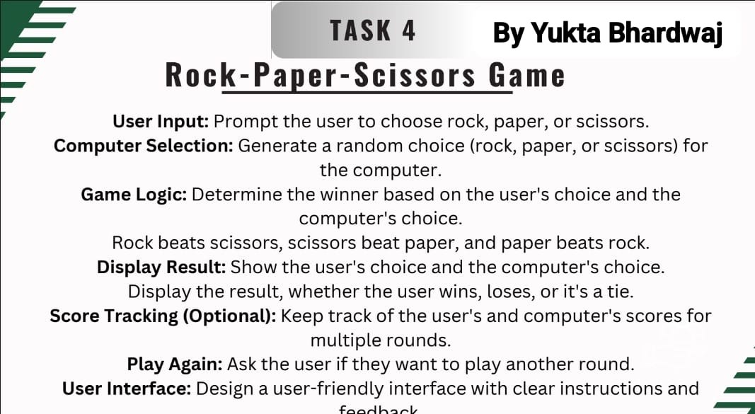Yukta Bhardwaj on LinkedIn: #python #internship #gamedevelopment # ... Yukta Bhardwaj on LinkedIn: #python #internship #gamedevelopment # ...