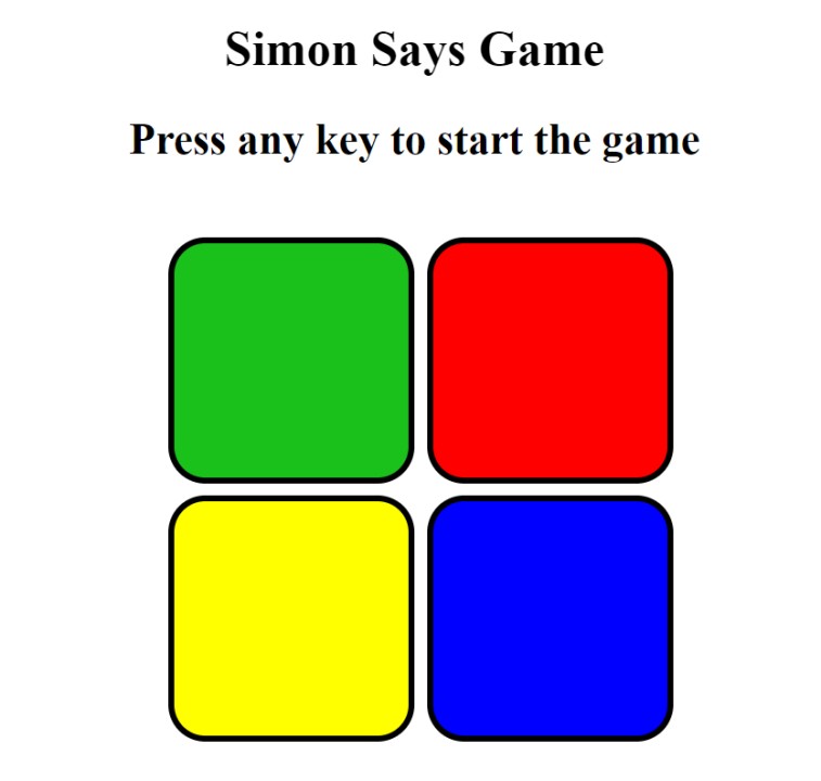 Launched Simon Says game with HTML, CSS, and JavaScript | Sumit kumar ... Launched Simon Says game with HTML, CSS, and JavaScript | Sumit kumar ...