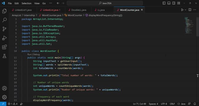 Ritesh Pandey on LinkedIn: #java #wordcounter Ritesh Pandey on LinkedIn: #java #wordcounter