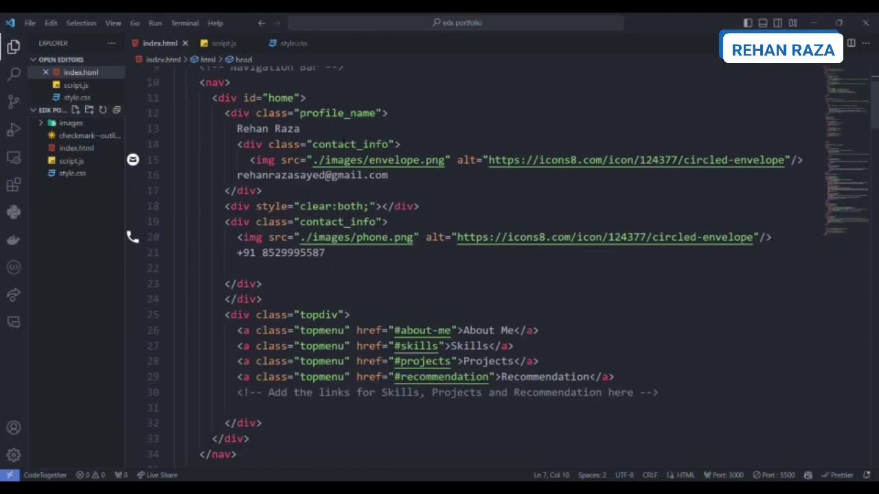 Finished web development course with edX course | Rehan Raza posted on ... Finished web development course with edX course | Rehan Raza posted on ...