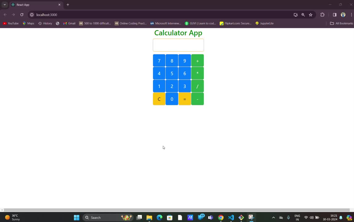 SAI KRISHNA KASIMALLA on LinkedIn: #react #calculator #tech SAI KRISHNA KASIMALLA on LinkedIn: #react #calculator #tech