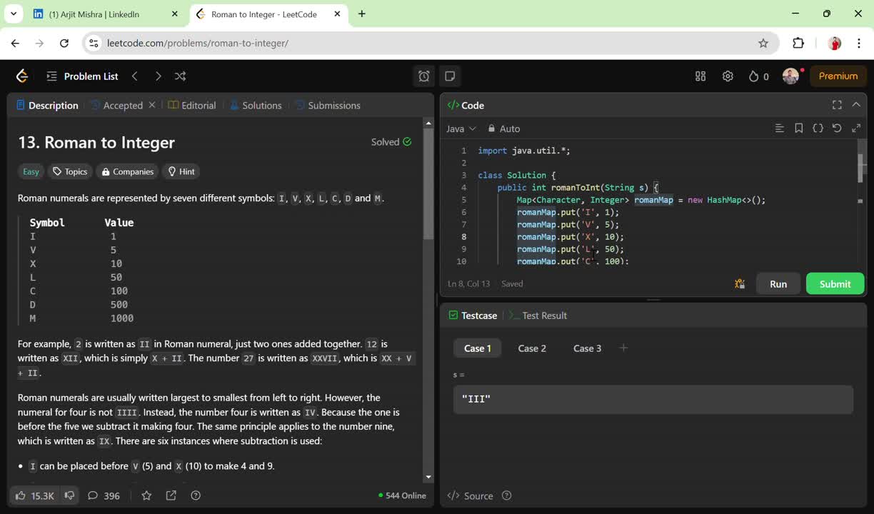 Arjit Mishra on LinkedIn: #leetcode #100daysofcode #java # ... Arjit Mishra on LinkedIn: #leetcode #100daysofcode #java # ...