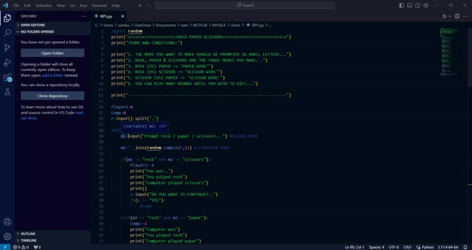 #codsoft #gamedevelopment | SAM KUMAR #codsoft #gamedevelopment | SAM KUMAR