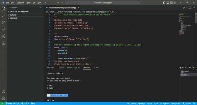Rakshita Srivastava on LinkedIn: #pythonprogramming #internship2023 # ... Rakshita Srivastava on LinkedIn: #pythonprogramming #internship2023 # ...