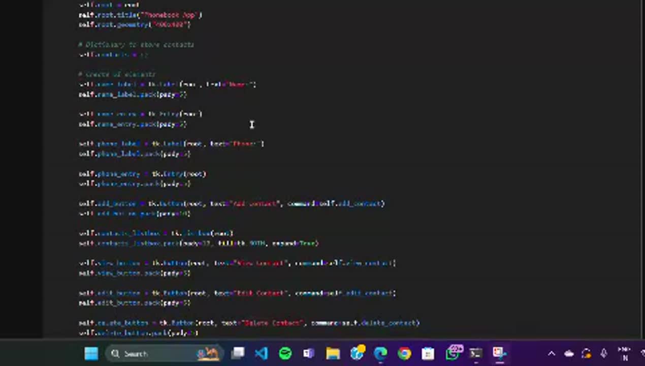 Tanisha Jain on LinkedIn: #python #coding #project #contactmanager # ... Tanisha Jain on LinkedIn: #python #coding #project #contactmanager # ...