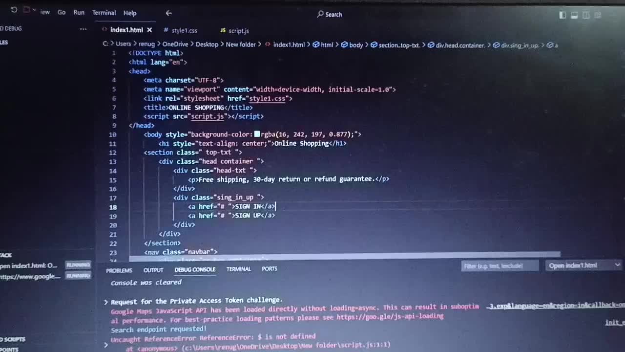 Renugha P on LinkedIn: #internpeinternship #webdevelopment Renugha P on LinkedIn: #internpeinternship #webdevelopment