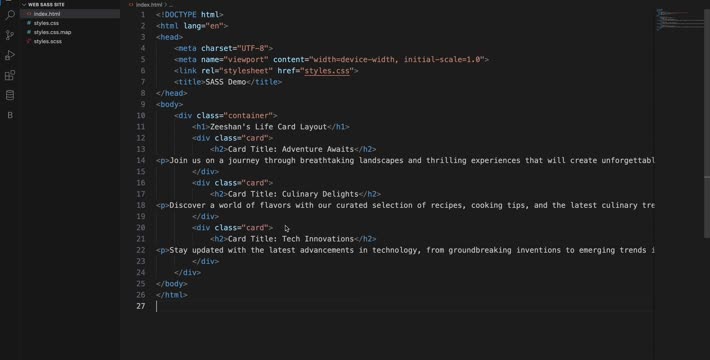 Zeeshan Mahmood on LinkedIn: #webdevelopment #sass #css Zeeshan Mahmood on LinkedIn: #webdevelopment #sass #css