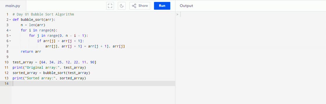 Vignesh M on LinkedIn: #codingchallenge #bubblesort #python # ... Vignesh M on LinkedIn: #codingchallenge #bubblesort #python # ...