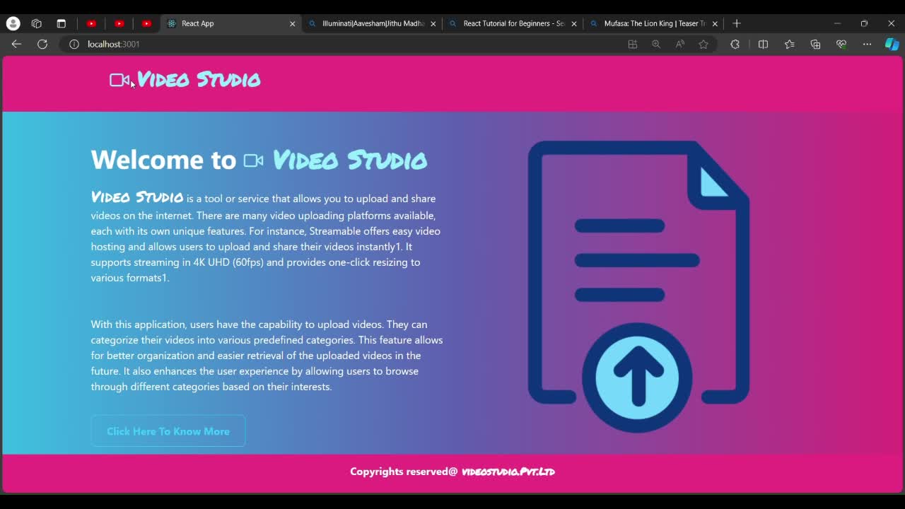 My React application for YouTube videos | Amal V P posted on the topic ... My React application for YouTube videos | Amal V P posted on the topic ...
