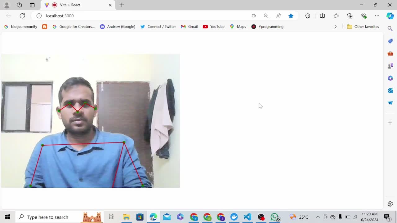 Working on a body detection application with React.js | Sagar gupta ... Working on a body detection application with React.js | Sagar gupta ...