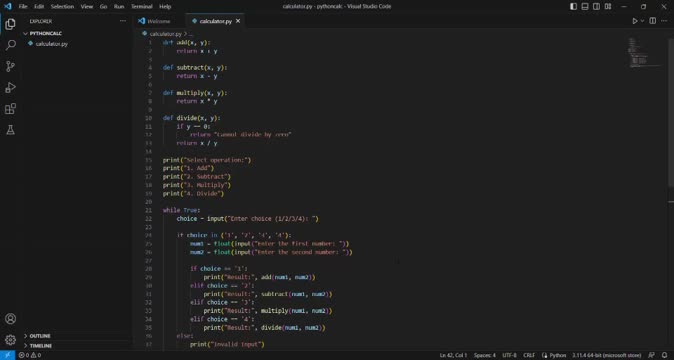Pallavi Rowthu on LinkedIn: #codeclause #pythoncalc #python #internship ... Pallavi Rowthu on LinkedIn: #codeclause #pythoncalc #python #internship ...