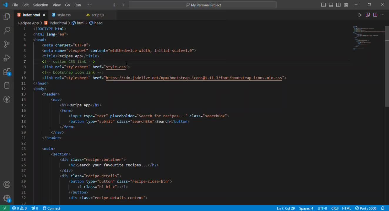 Ankita Shah on LinkedIn: #html5 #css #javascript #bootstrap5 Ankita Shah on LinkedIn: #html5 #css #javascript #bootstrap5