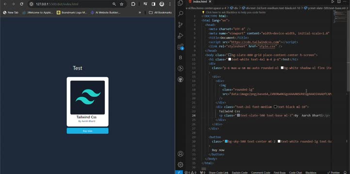 Day 07 of #30daysofcodechallenge: Tailwind CSS styling | Aarsh Bharti ... Day 07 of #30daysofcodechallenge: Tailwind CSS styling | Aarsh Bharti ...