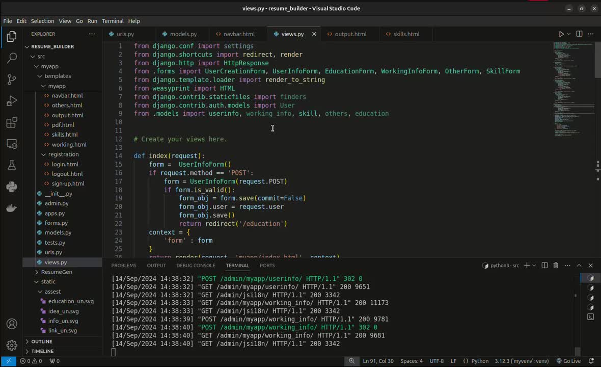 Adithya Balan on LinkedIn: #resumebuilder #python #django #tailwindcss ... Adithya Balan on LinkedIn: #resumebuilder #python #django #tailwindcss ...