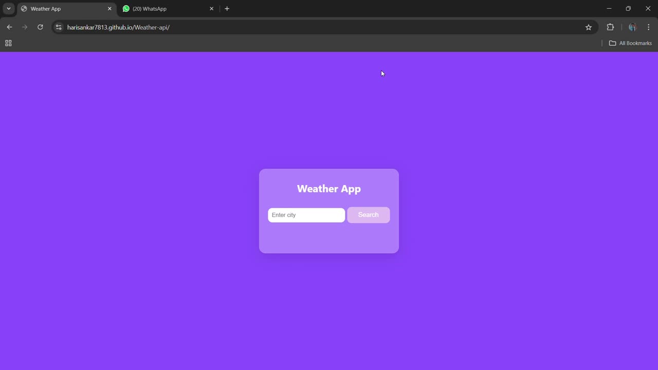 #webdevelopment #javascript #weatherapp #openweatherapi #frontend ... #webdevelopment #javascript #weatherapp #openweatherapi #frontend ...