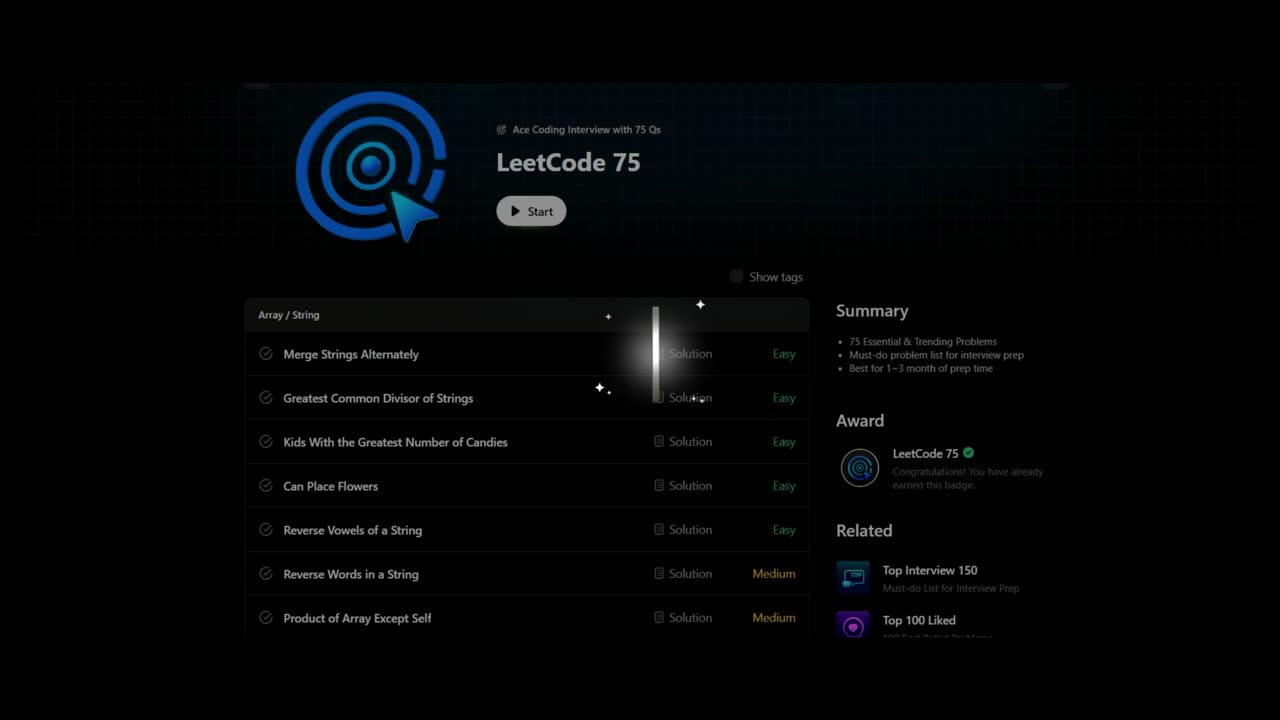 #leetcode #codingjourney #badge75 #codingcommunity | Rameez Siddiqui #leetcode #codingjourney #badge75 #codingcommunity | Rameez Siddiqui