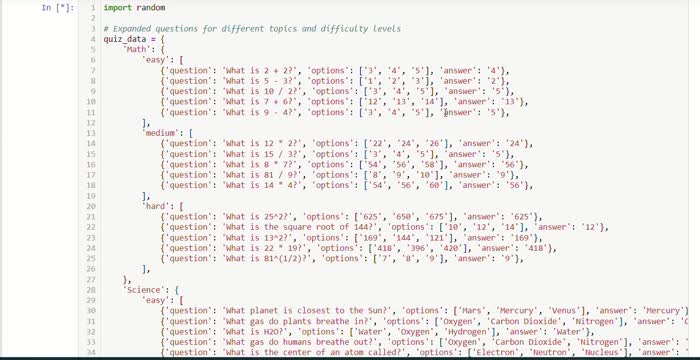 Shikhar Gupta on LinkedIn: #pythonprogramming #quizgame #learnflow # ... Shikhar Gupta on LinkedIn: #pythonprogramming #quizgame #learnflow # ...