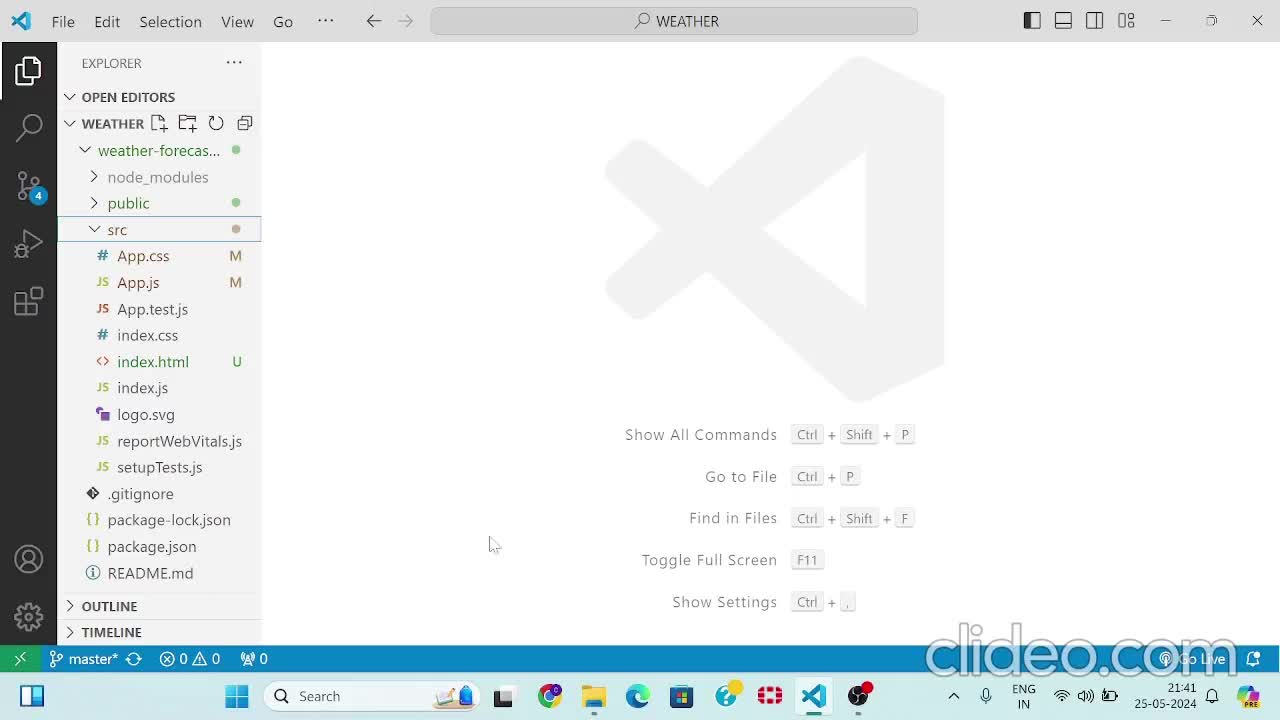 Introducing ReactJS Weather Application | Mulpuru Charishma posted on ... Introducing ReactJS Weather Application | Mulpuru Charishma posted on ...