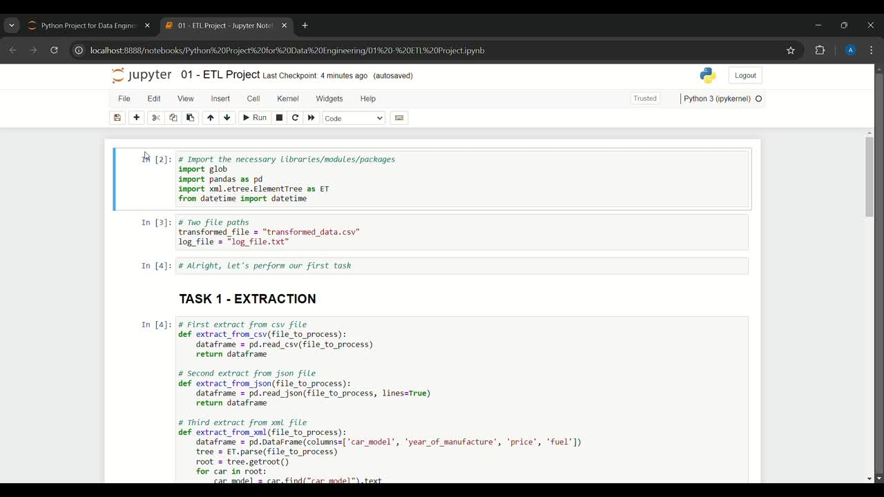 Aryan Saraf on LinkedIn: #etl #dataengineering #python #learningjourney ... Aryan Saraf on LinkedIn: #etl #dataengineering #python #learningjourney ...