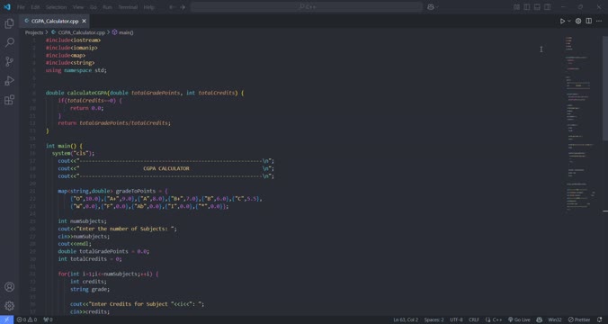 Samyak Jain on LinkedIn: #c #programming #projects #cgpacalculator # ... Samyak Jain on LinkedIn: #c #programming #projects #cgpacalculator # ...