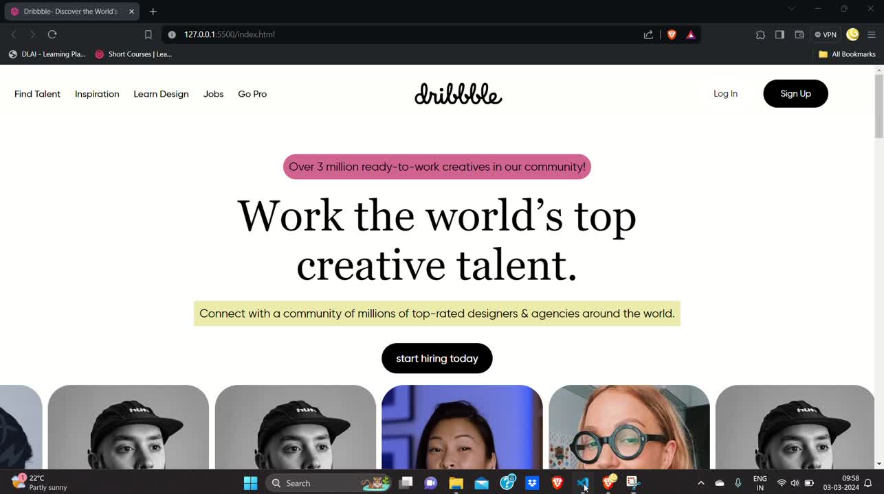 Atul Raj Gupta on LinkedIn: #webdesign #html #css #dribbbleclone # ... Atul Raj Gupta on LinkedIn: #webdesign #html #css #dribbbleclone # ...