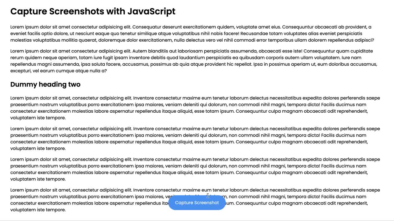Developed a Screenshot Taker using HTML, CSS, and JavaScript | Khushi ... Developed a Screenshot Taker using HTML, CSS, and JavaScript | Khushi ...