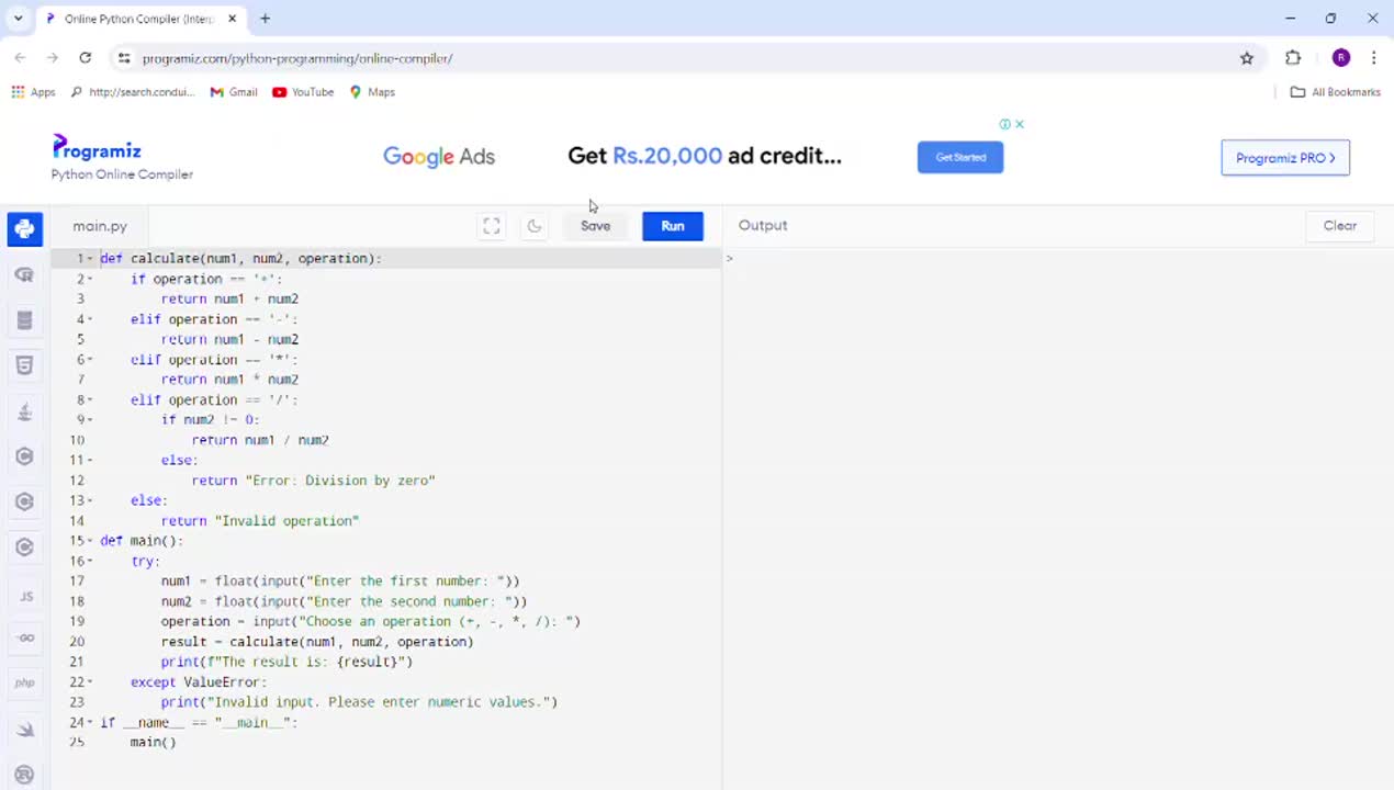 Completed Codsoft Python calculator project | Akash Velan G posted on ... Completed Codsoft Python calculator project | Akash Velan G posted on ...