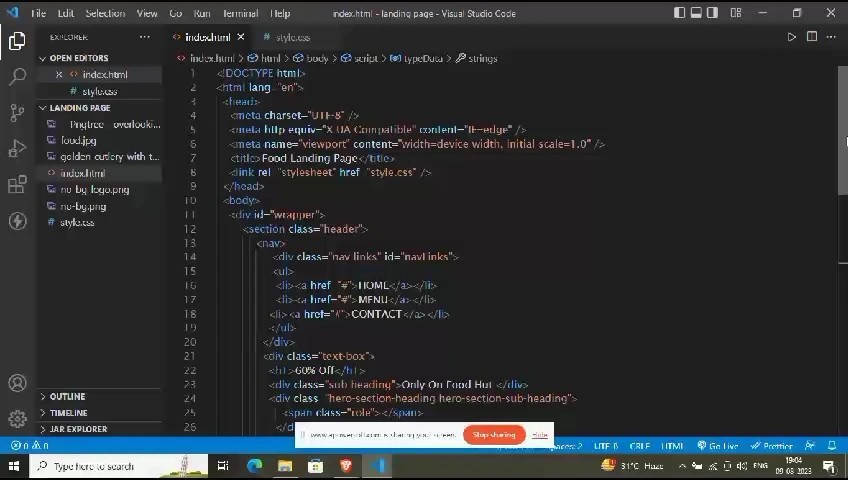 Mohammed Fuzail on LinkedIn: #webdev #html #css #codeclause Mohammed Fuzail on LinkedIn: #webdev #html #css #codeclause