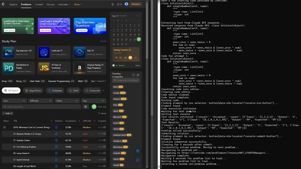 Rohan Paul on LinkedIn: A Redditer automated Leetcode using Claude’s 3. ... Rohan Paul on LinkedIn: A Redditer automated Leetcode using Claude’s 3. ...