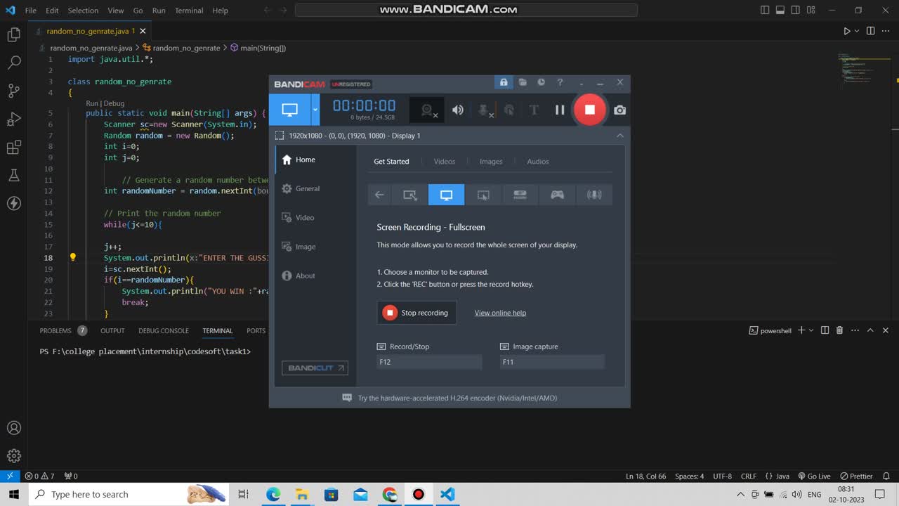 Completed a Java task with CodSoft | Arvind kumar posted on the topic ... Completed a Java task with CodSoft | Arvind kumar posted on the topic ...