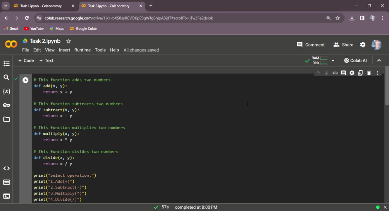 Hasinabegam S on LinkedIn: #task2 #pythonprogramming #internship #codesoft Hasinabegam S on LinkedIn: #task2 #pythonprogramming #internship #codesoft