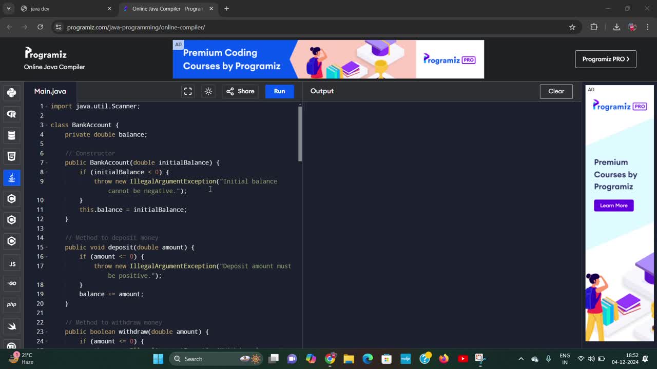 Deepanshu Kumar on LinkedIn: #codsoft #javaprogramming Deepanshu Kumar on LinkedIn: #codsoft #javaprogramming