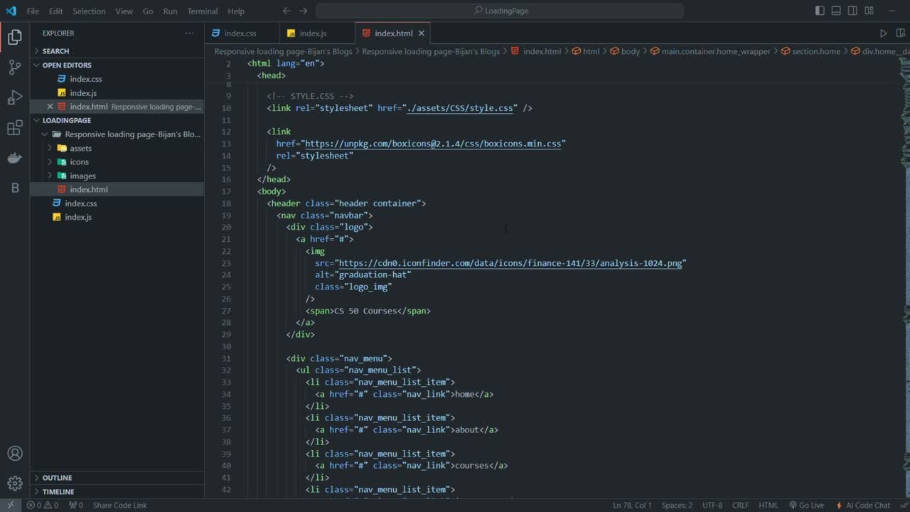 Mahesh Devu on LinkedIn: #internship #webdevelopment #octanet Mahesh Devu on LinkedIn: #internship #webdevelopment #octanet