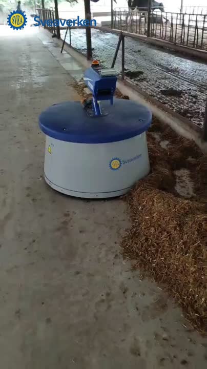 Sveaverken Global on LinkedIn: Sveaverken robotic feed pusher Sveaverken Global on LinkedIn: Sveaverken robotic feed pusher