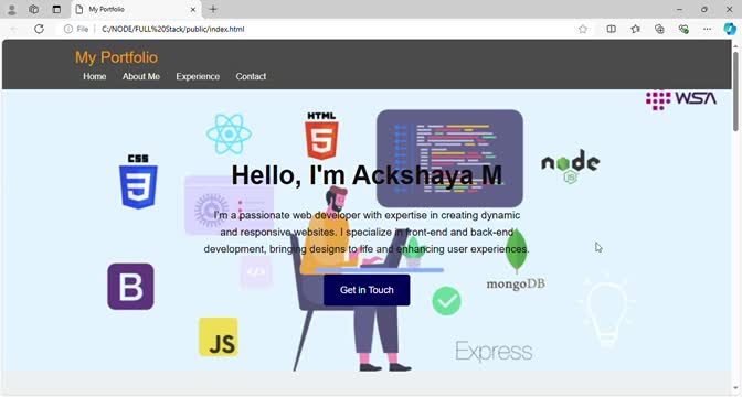 Ackshaya M on LinkedIn: #technohacks #techportfolio #letsconnect Ackshaya M on LinkedIn: #technohacks #techportfolio #letsconnect