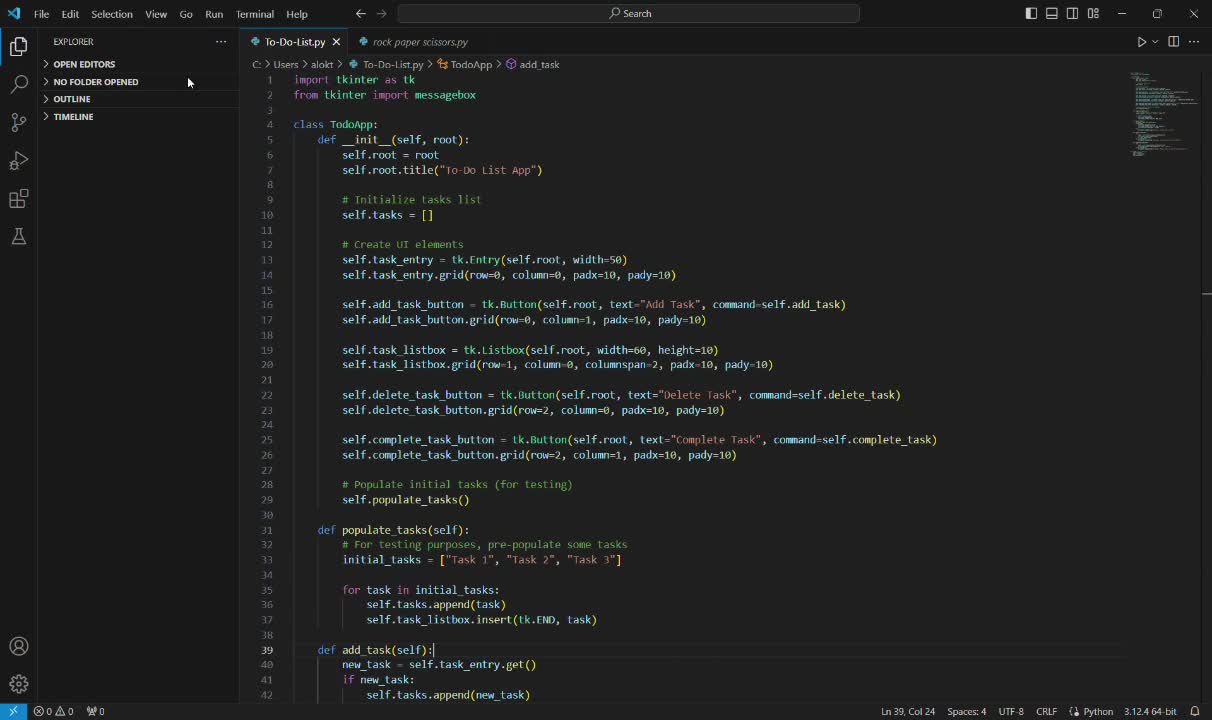 Abhishek Kumar Jha on LinkedIn: #python #todoapp #coding #productivity ... Abhishek Kumar Jha on LinkedIn: #python #todoapp #coding #productivity ...