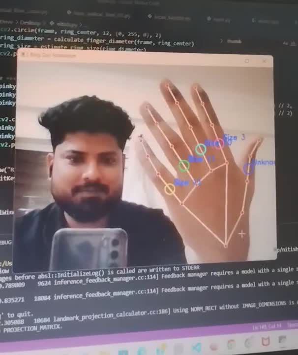 #python #opencv #mediapipe #computervision #techinnovation | Nitish kumar #python #opencv #mediapipe #computervision #techinnovation | Nitish kumar