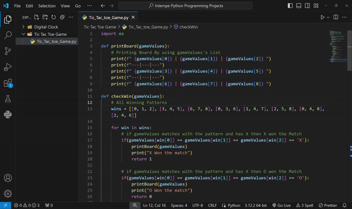 Akshat Goel on LinkedIn: #internpe #pythonprogramming #internship Akshat Goel on LinkedIn: #internpe #pythonprogramming #internship