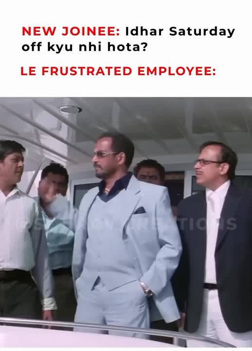 Vikas Rajput on LinkedIn: #newjoinee #frustratedemployee #saturday Vikas Rajput on LinkedIn: #newjoinee #frustratedemployee #saturday