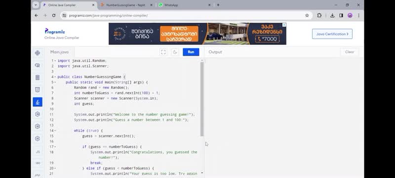 Project 1: Number guessing game with Random class | Abhishek Wagh ... Project 1: Number guessing game with Random class | Abhishek Wagh ...