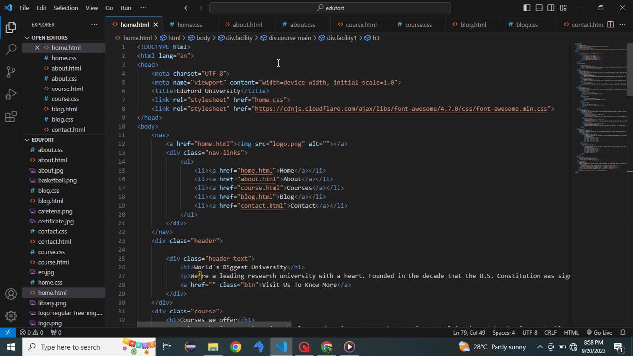#webdevelopment #html #css #eduforduniversityclone #gqt | Sripuram Ramya #webdevelopment #html #css #eduforduniversityclone #gqt | Sripuram Ramya