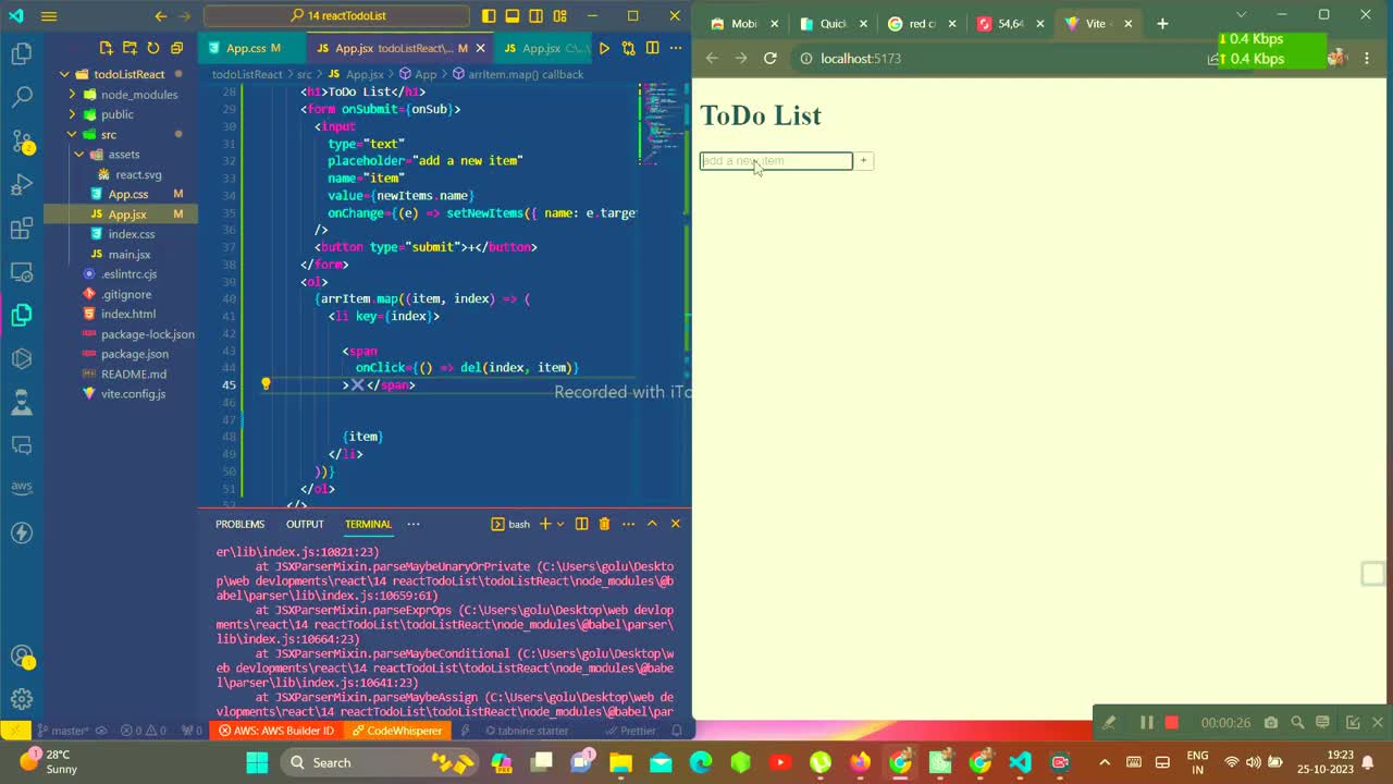 Finished React Todo List project | Pritam Kumar posted on the topic ... Finished React Todo List project | Pritam Kumar posted on the topic ...