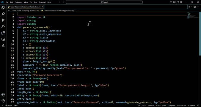 #codsoft #codsoftinternship #internship #pythonprogramming | Yash Padwad #codsoft #codsoftinternship #internship #pythonprogramming | Yash Padwad