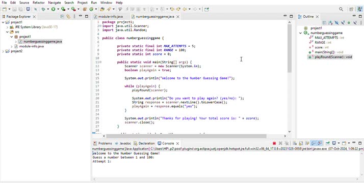Nandini K on LinkedIn: #codsoft #eclipse Nandini K on LinkedIn: #codsoft #eclipse